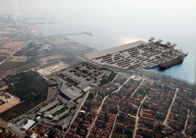 Dp World Yarımca Konteyner Terminali Projesi’ne Anel Grup Dokunuşu